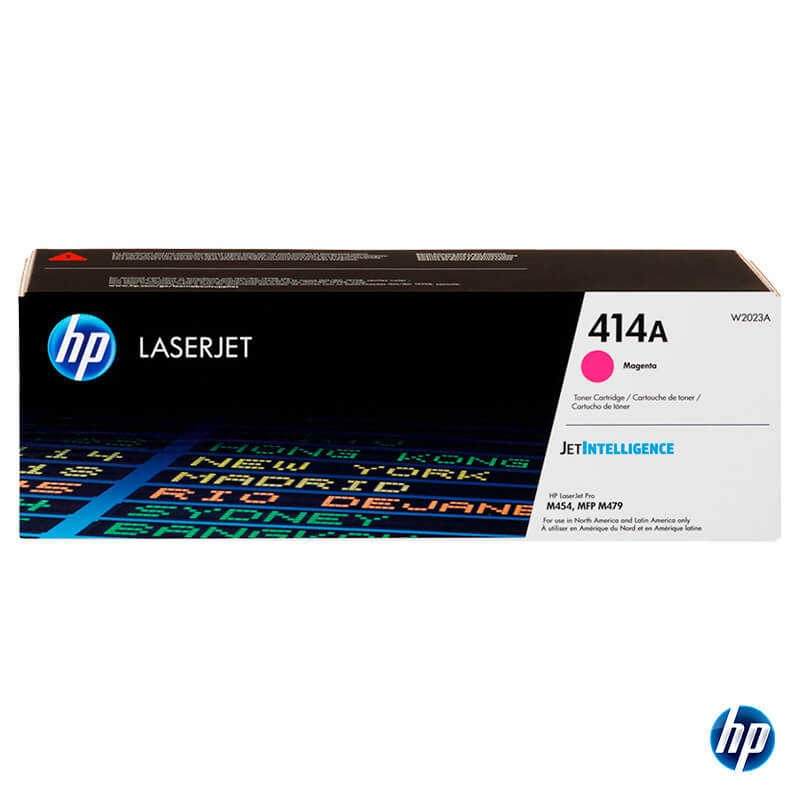Cartucho Toner HP 414A Magenta W2023A - LYM DIGITAL