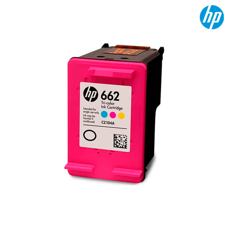 Cartucho de Tinta HP 662 Tricolor CZ104AL - LYM DIGITAL