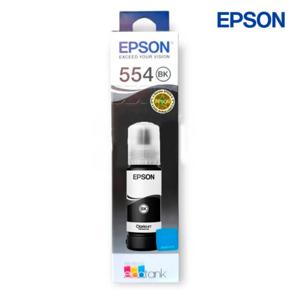 Tinta Epson 554 Negro T554120-AL - LYM DIGITAL