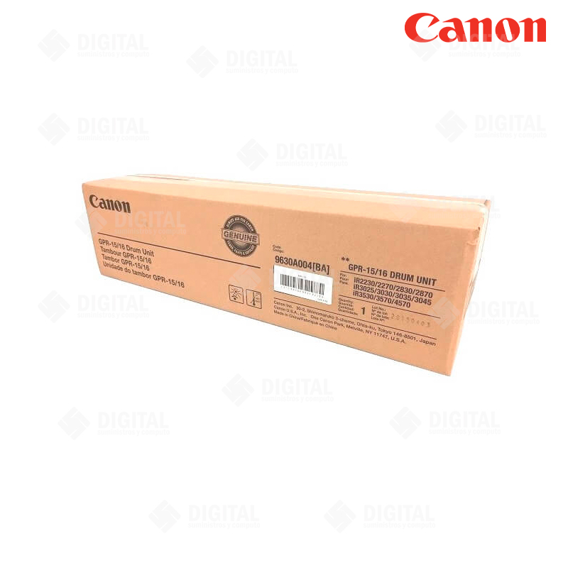 Unidad de Tambor Canon GPR-6 Negro Original | LYM DIGITAL