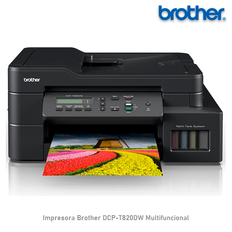Impresora Brother DCP T820DW Multifuncional WIFI DUPLEX ADF BROTHER ...