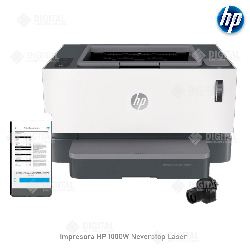 Impresora HP 1000W Neverstop Laser - LYM DIGITAL