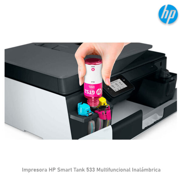 Impresora HP Smart Tank 533 Multifuncional Inalámbrica - LYM DIGITAL