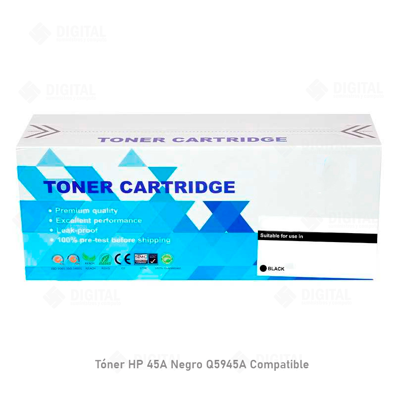 Tóner HP 45A Negro Q5945A Compatible - LYM DIGITAL