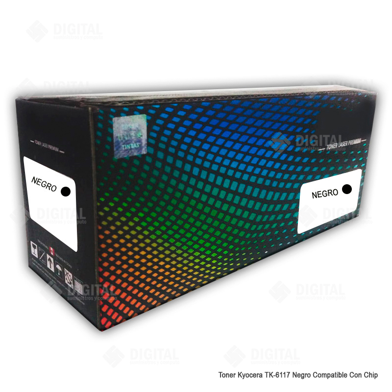 Toner Kyocera TK-6117 Negro Compatible Con Chip - LYM DIGITAL