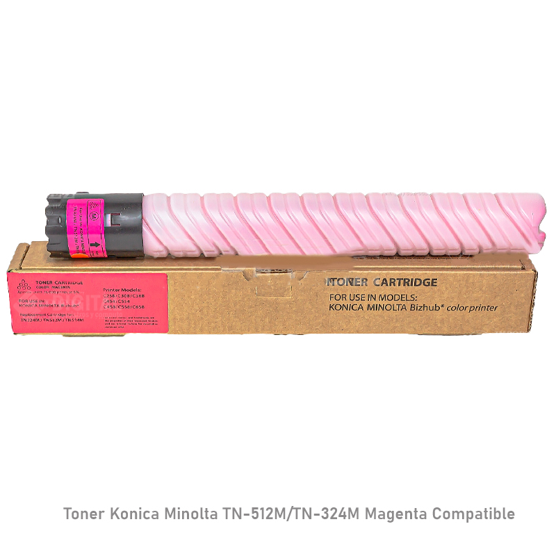 Toner Konica minolta TN-414/TN-217 Negro Compatible | LYM DIGITAL