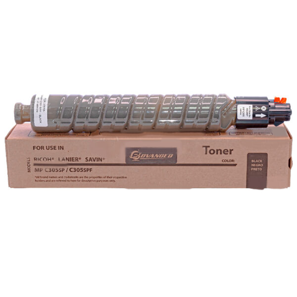 Toner Ricoh Negro Mp C305/Mp C305SP/Mp C305SPF Compatible - LYM DIGITAL