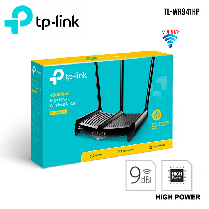 TP-Link Router Access Point Inalambrico Potencia 450Mbps TL-WR941HP ...